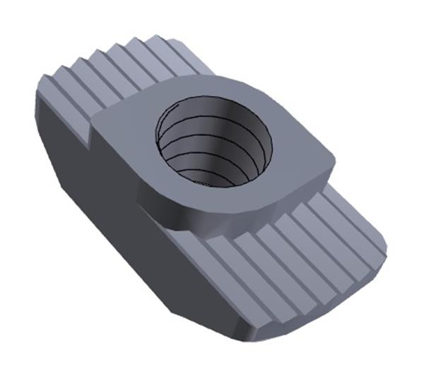 Piuliță canal cu autorotație, profil compatibil Bosch 20x20, canal 6 mm ...