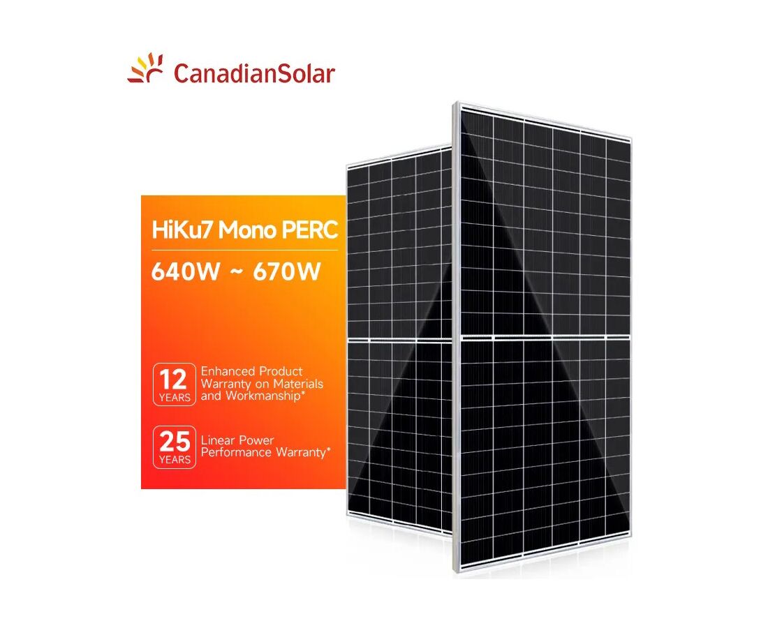 Panou fotovoltaic Canadian Solar 660W, HiKu7 Mono PERC CS7N-660MS ...